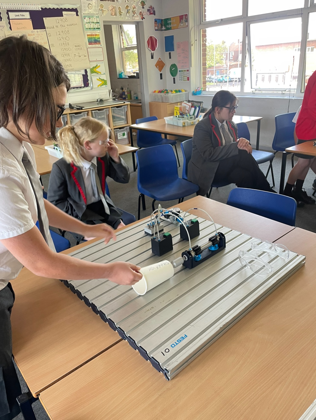 Year 6 visit from the Royal Navy | Ark Ayrton