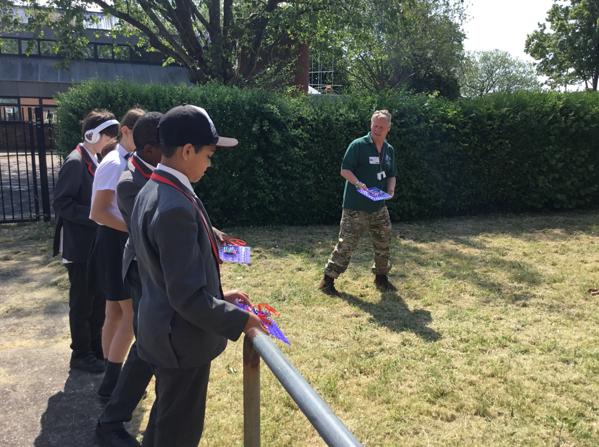 Year 6 visit from the Royal Navy | Ark Ayrton
